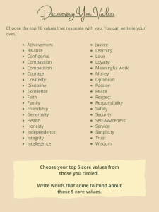Discover Core Values and Purpose to Transform Your Life