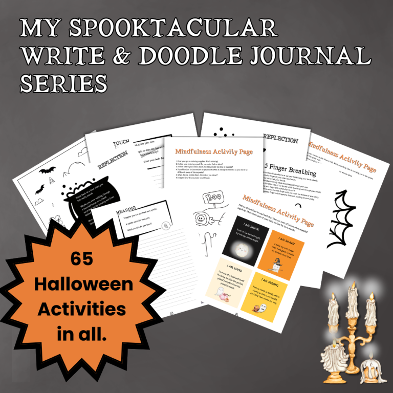 11 Easy Halloween Yoga Poses for Busy Kids (+Freebie)