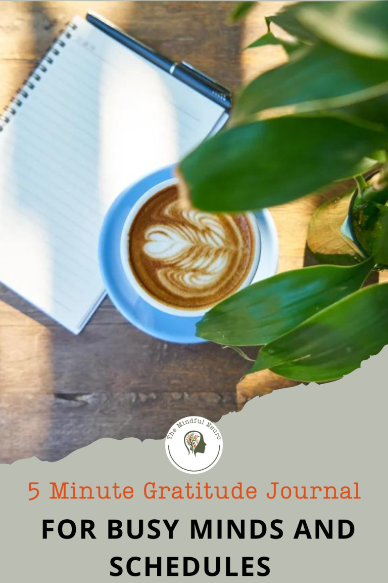 5 Minute Gratitude Journal for Busy Minds and Schedules (+ Freebie)
